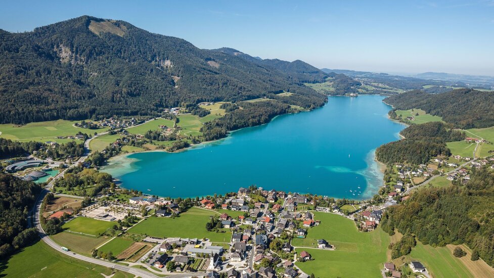 Lake Fuschl near Salzburg : Beach Holidays in Austria